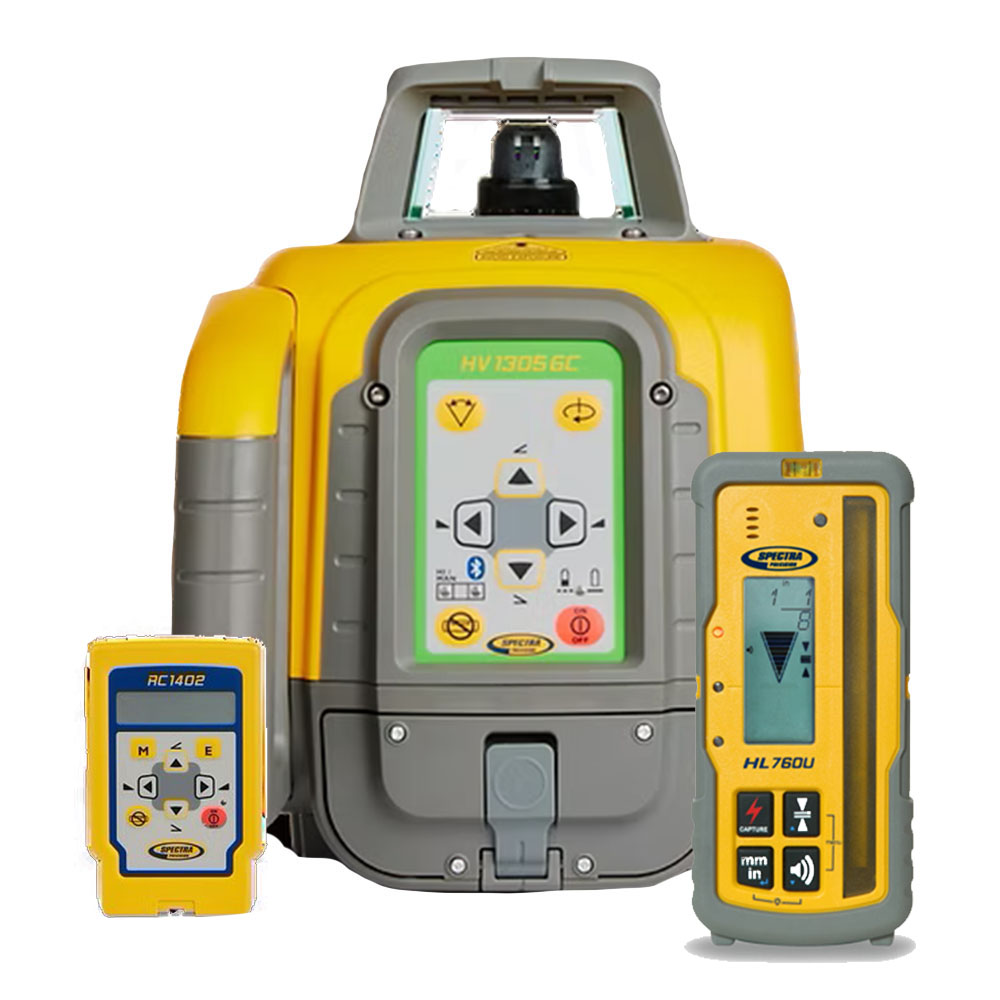 Spectra HV1305GC Horizontal Vertical Laser Level - JB Survey Limited
