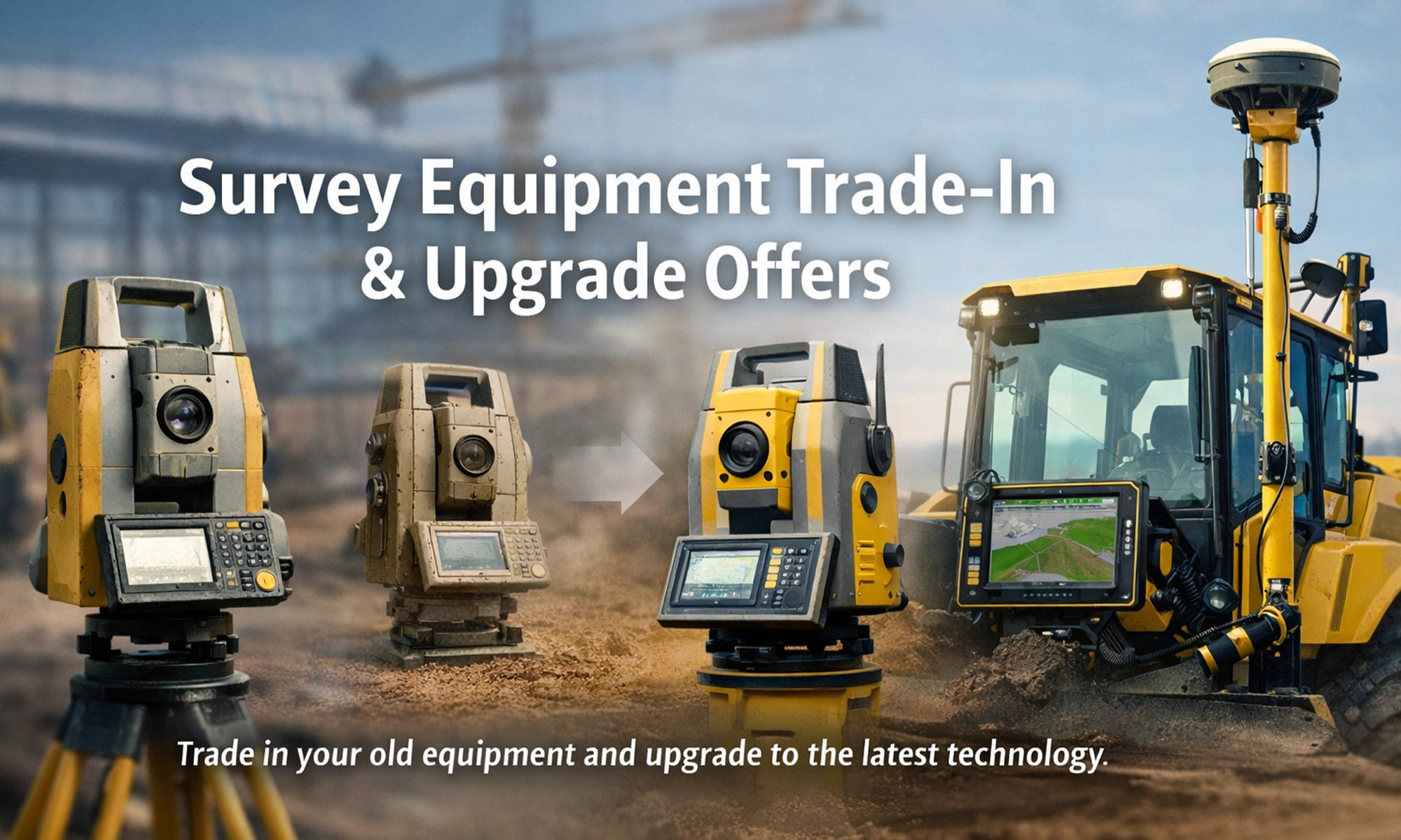 Survey Equipment Trade-In & Upgrade Offers | JB Survey